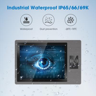 China 15 Inch Wide Voltage Android Touch Panel PC With IP65 Certification And Rugged Mechanical Design for sale