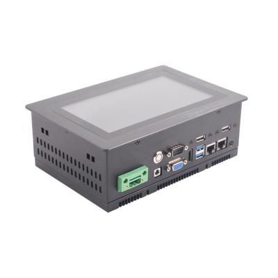 China Lunix OS Embedded Touch Panel PC with J6413 CPU 12-36V Input Voltage for sale