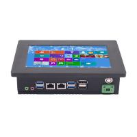 China Windows10/11 OS Rugged Panel PC with 1000nits Brightness and Fanless Heat Sink Cooling for sale