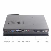 China 10.1 Inch Industrial Embedded Touch Panel PC with 12-36V Input Voltage and 32G-256G SSD Storage for sale