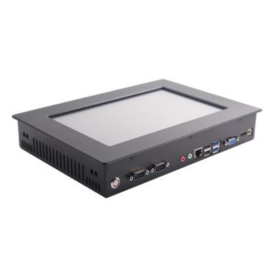 China 10.1 Inch Embedded Industrial Touch Panel PC with 32G/64G/128G/256G SSD Storage for sale
