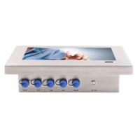 China Industrial 10.1 Stainless Steel Panel PC With HDMI Port And 800 X 400mm VESA Mount for sale