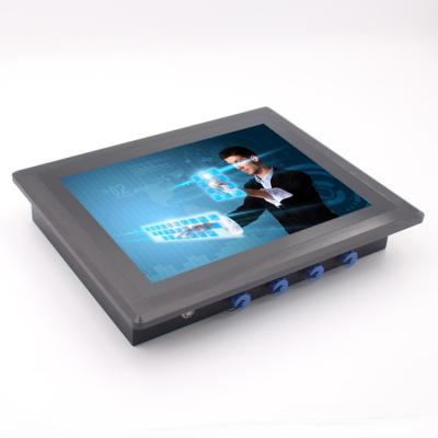China 350cd/m2 Ultra Bright Industrial Touch Screen With IP65/66/67 and 12V DC Power Supply for sale