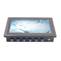 China Intel J6412 CPU Waterproof Panel PC IP65/66/67 Rating For Extreme Temperature Environments for sale