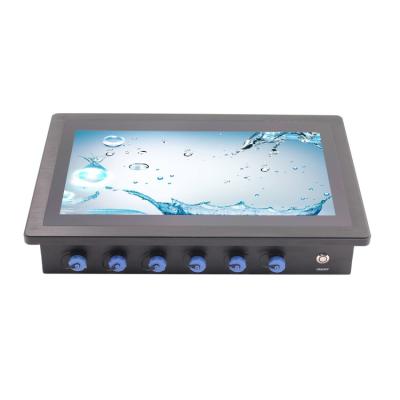 China Intel J6412 CPU Waterproof Panel PC IP65/66/67 Rating For Extreme Temperature Environments for sale