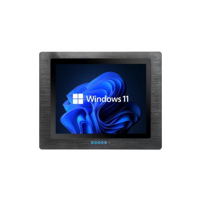 China High Brightness 350 Cd/m2 Industrial Panel Mount Monitor with 1000 1 Contrast Ratio and 4 3 Aspect Ratio Capacitive Touch for sale