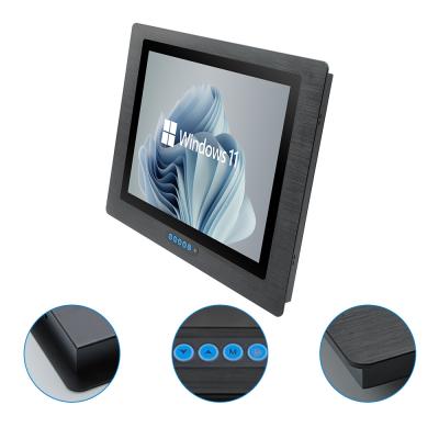 China 85/85/80/80 Viewing Angles Industrial Panel Mount Monitor with Capacitive Touch 376.32 H X 301.06 V Mm Active Area for sale