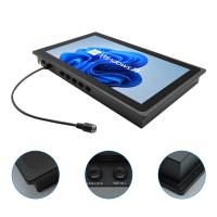 China Industrial Application Waterproof LCD Monitor with Black Stainless Steel 1920*1080 Resolution for sale