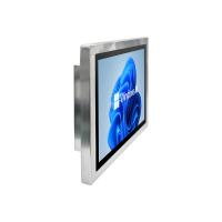 China 1280*1024 Resolution Stainless Steel Panel PC with 128G Hard Disk and Optional WIFI for sale