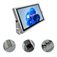 China Rugged Stainless Steel PC for Harsh Environments Waterproof IP65/67/68 USB/RJ45/COM Interface for sale