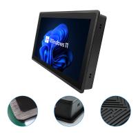 China 12-36V Input Voltage Embedded Touch Panel PC with 15.6 Inch Screen and USB/RJ45/COM/VGA/HD MI/DC12V Interfaces for sale