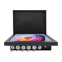 China -20C To 70C Waterproof Panel PC with IP/65/66/67 Rating and 128GB SSD Storage for sale