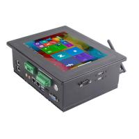 China 8Inch Aluminum Bezel Industrial Touch Panel 4xRJ45 for sale
