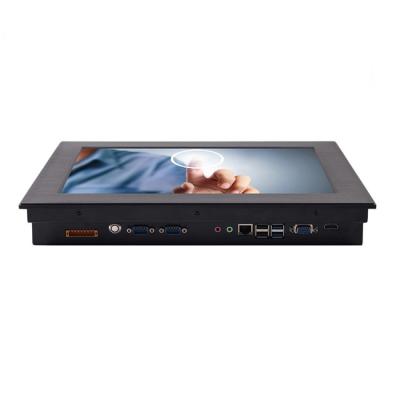 China 24V DC Fanless Industrial Touch Panel PC 1024*768 Resolution for sale