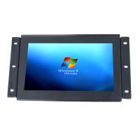 China 7inch Industrial Open Frame Monitor , HDMI Rugged Lcd Monitor for sale