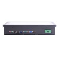 China vandalproof glass Intel J1900 Linux Touch Panel PC for sale