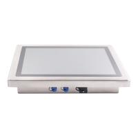 China 15'' SUS304 Frame Outdoor LCD Display Pure Flat Screen for sale