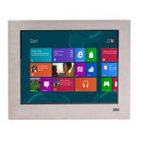 China Fanless 1.5mm Frame Stainless Steel Panel PC Waterproof IP65 for sale