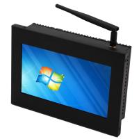 China X86 Linux Panel Pc , Fanless Panel Computer Heat Sink Passive Cooling for sale