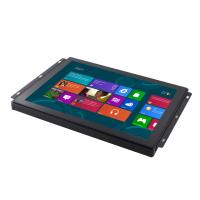 China Fan Capacitive Touch Screen Monitor 250 Nits Industrial Lcd Panel for sale