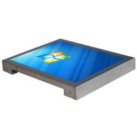 China 1.5mm IP66 CapacitiveTouch Screen Monitor Stainless Steel for sale