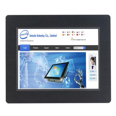 China 10.4inch Fanless Industrial Panel Pc Aluminum Plate for sale