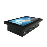 China 2xRj45 All In One Industrial , 4xRS232 10 Panel Pc Metal Case for sale