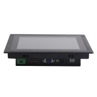 China 24V 350nits 1024x768 Industrial Panel Mount Monitor 8 Inch for sale