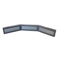 China None Touch 500nits 12.3inch Narrow Panel Industrial Monitor FCC for sale