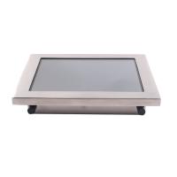 China RJ45 12 Inch Waterproof Embedded Panel PC 250nits Bluetooth for sale