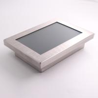 China 8in 1000nits 1.5mm Steel Waterproof Touch Monitor 4 Wire 1024*768 for sale