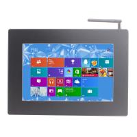 China RS485 1024x768 Aluminum Alloy Panel Pc Intel I5 250nits for sale