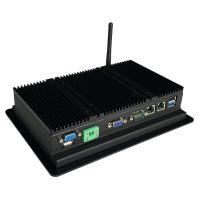China Dual Rj45 8 inch 18W 350nits Rugged Touch Panel Pc DC 24V for sale