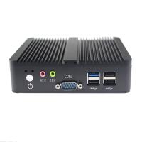 China Industrial Computer MINI ITX Box 128G SSD Quad Core Intel J1900 for sale