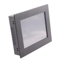 China Embedded Resistive Touch Screen Monitor 8in 1024x768 Aluminum Bezel for sale