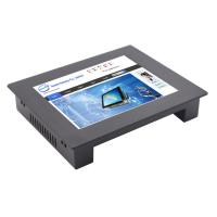 China Embedded Resistive Touch Screen Monitor 8in 1024x768 Aluminum Bezel for sale
