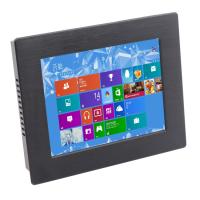 China 350nits IP65 Waterproof LCD Monitor 8 Inch 1024x768 With HDMI VGA for sale