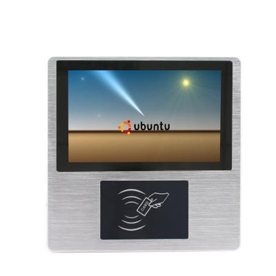 China RFID Reader Industrial Touch Panel Pc 10 Msec FCC PoE 7'' Wall Mount for sale