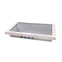 China SUS304 Fanless Waterproof Panel Pc 1.5mm Frame 21 Inch Full IP67 FCC PoE for sale