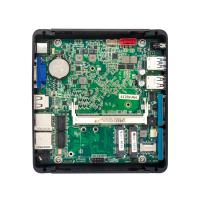 China Dual RS232 ITX NUC MINI Computer Aluminum Alloy With HDMI VGA for sale