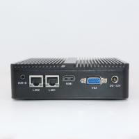 China Passive Cooling ITX MINI PC Aluminum Alloy With HDMI VGA EdP Display Port for sale