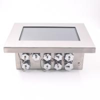 China 350cd/M2 Waterproof Panel PC SUS304 10 Inch RFID NFC With Ethernet RS232 for sale