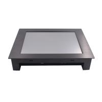 China 10 Msec Embedded Touch Panel PC Aluminum Bezel 24V 300cd/M2 for sale