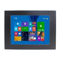 China VGA HDMI Rugged Industrial Pc 300cd/m2 Front IP65 Intel I5 CPU 9-36V VESA for sale