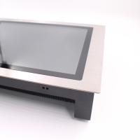 China 1024×768 Embedded Rugged Panel PC 300cd/m2 Aluminum Bezel PCAP for sale