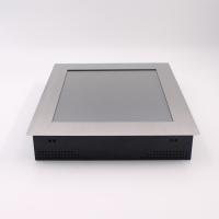 China SUS304 Industrial Panel Mount Monitor IP65 CNC Panel With DVI HDMI for sale