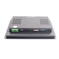 China Front IP65 Rugged Lcd Monitor VGA DVI 350nits Resistive Touch For Kiosk for sale