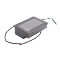 China 9-36v DVI VGA Industrial Panel Mount Monitor For Car Resistive Touch screen for sale