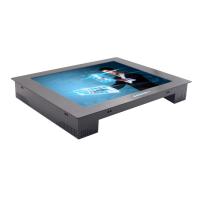 China 350NITs 17 Inch industrial lCD monitor 12 / 24V 15 Msec Response Time for sale