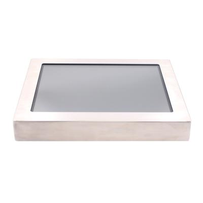 China Fully Sealed IP65 Touch Screen Monitor Waterproof SUS 304 Resistive Touch for sale
